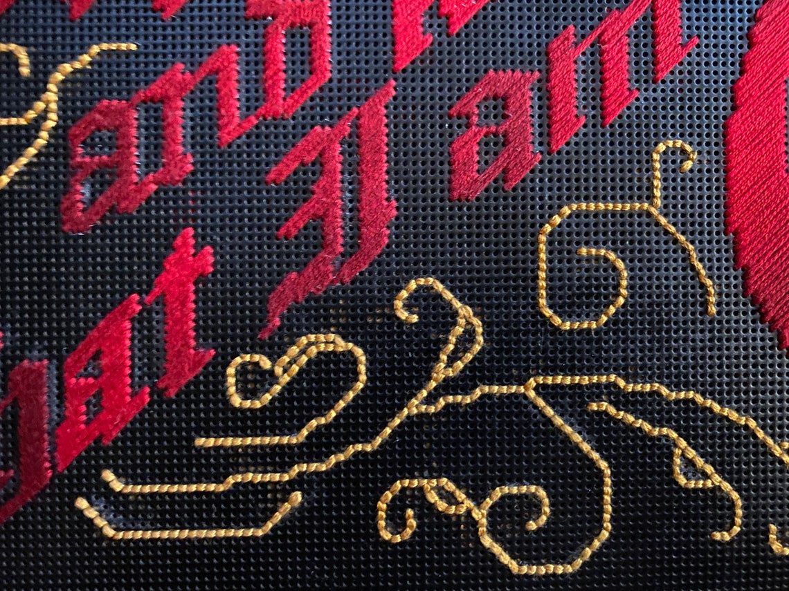 Victorian Motto Sampler Kit be Still and Know That I Am | Etsy