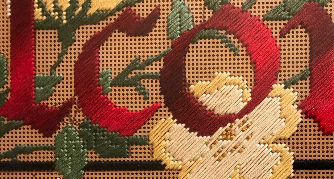 Victorian Motto Sampler Kit welcome | Etsy