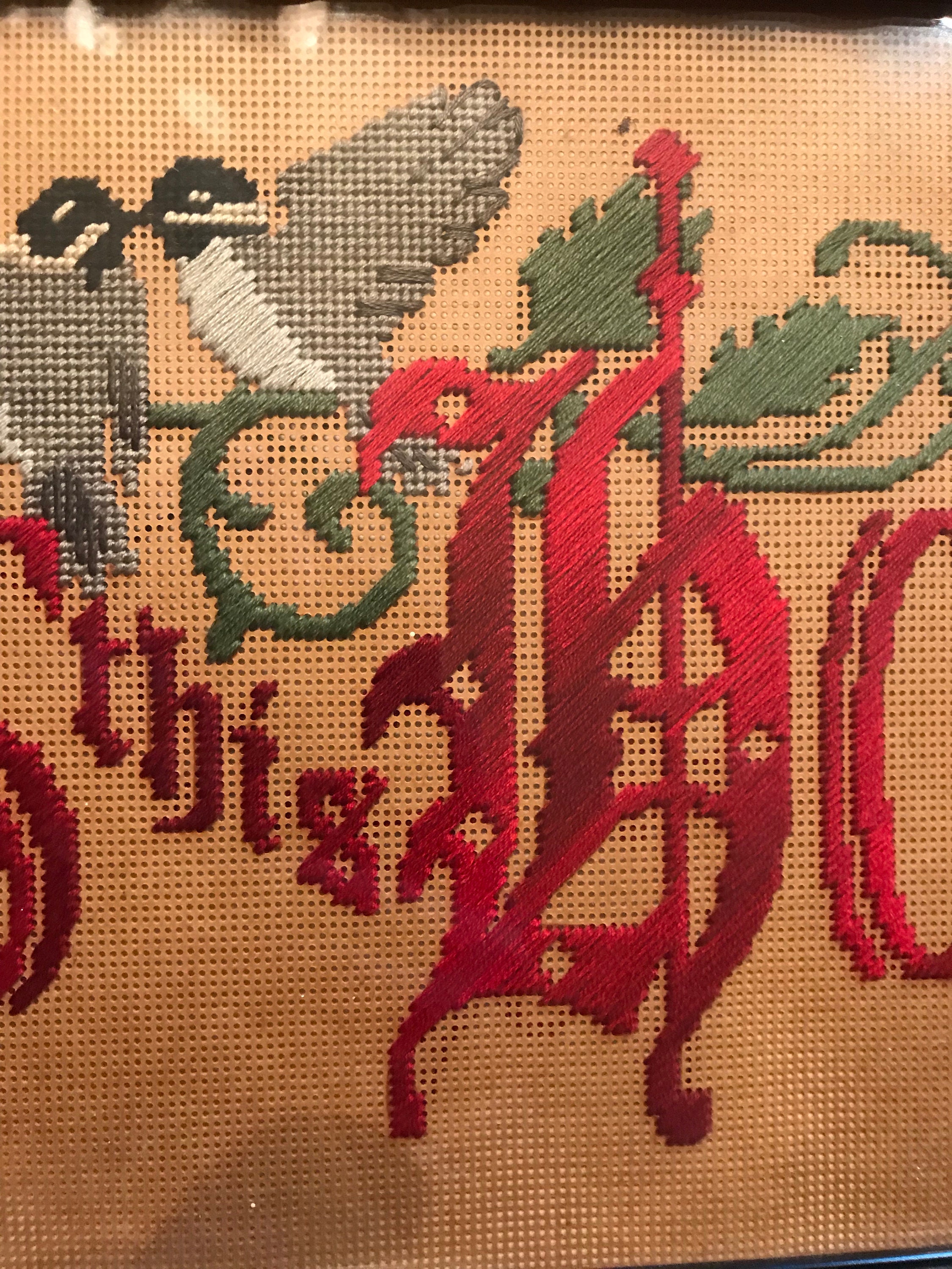 Victorian Motto Sampler Kit bless This House - Etsy