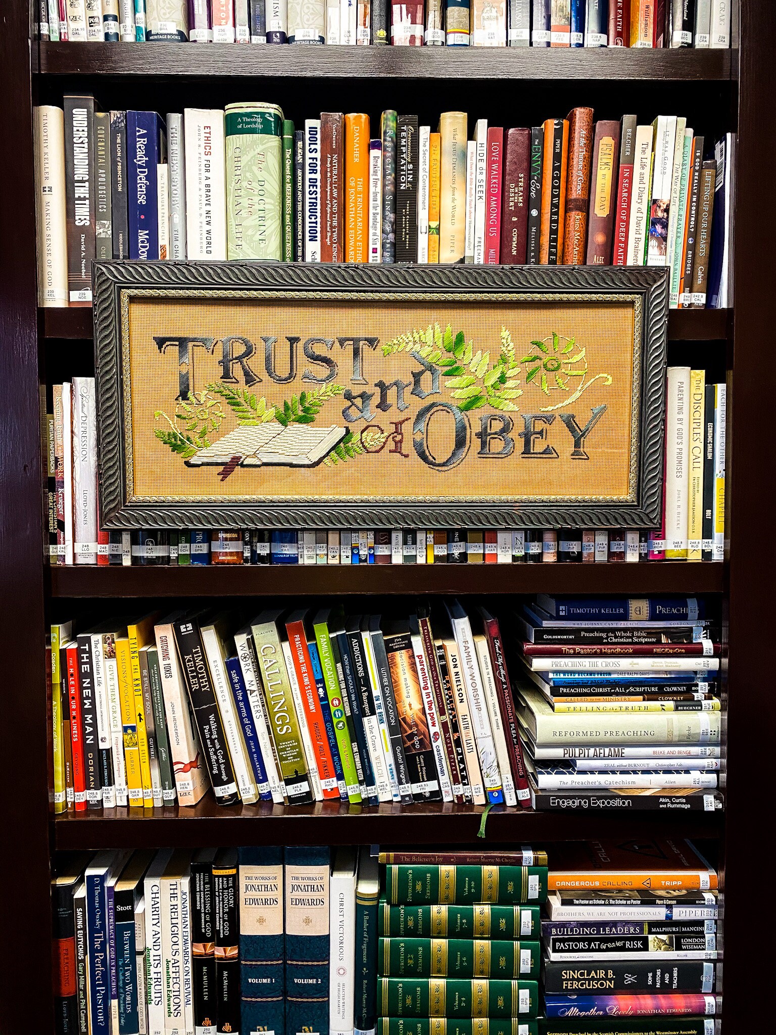Victorian Motto Sampler Kit "trust and Obey" - Etsy