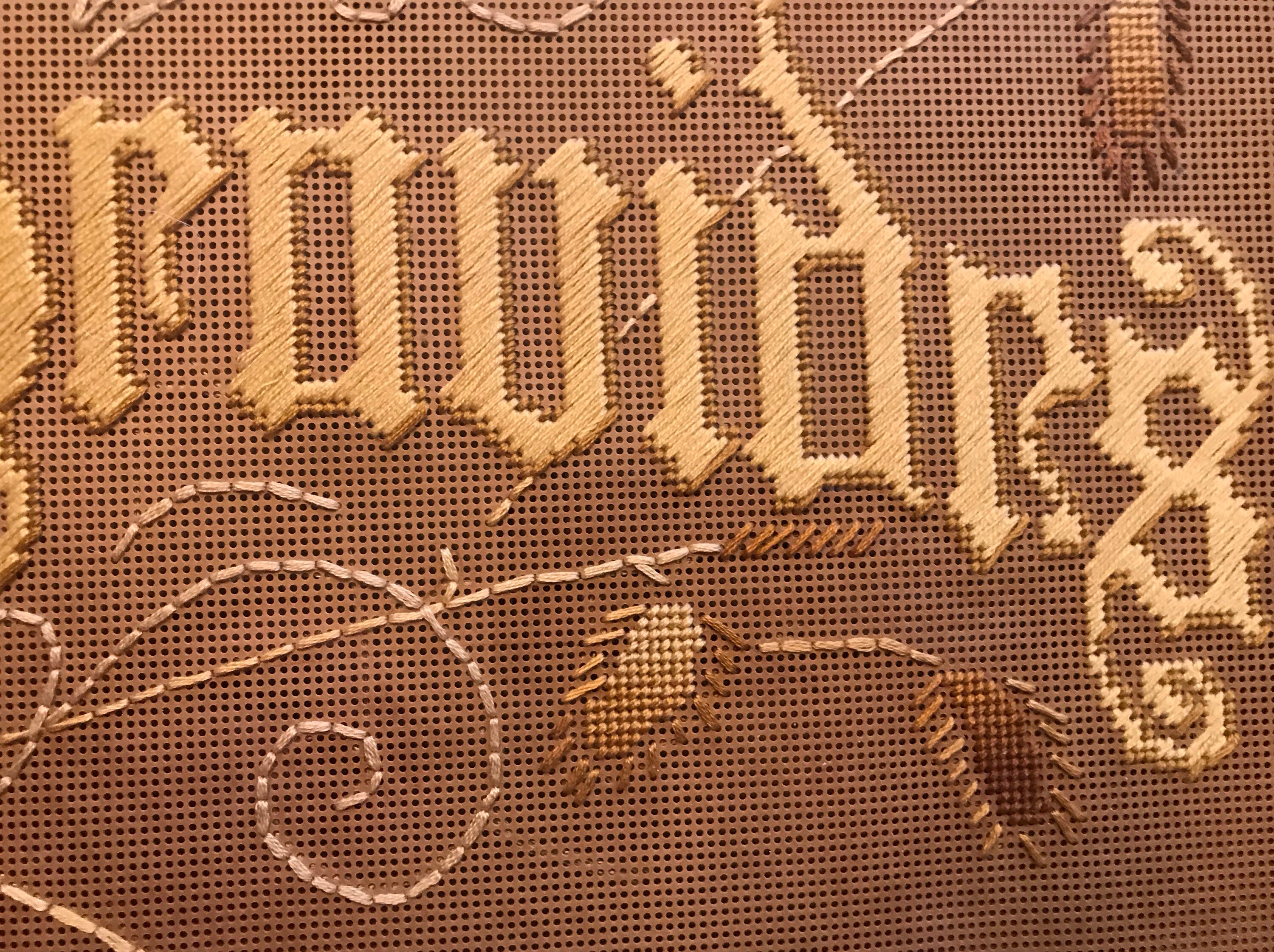 Victorian Motto Sampler Kit the Lord Provides - Etsy