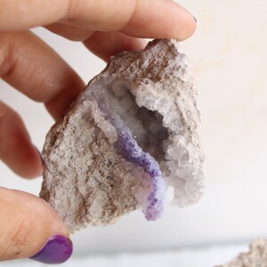 Chalcedony Fluorite Geodes Spirit Flower Geode - Etsy