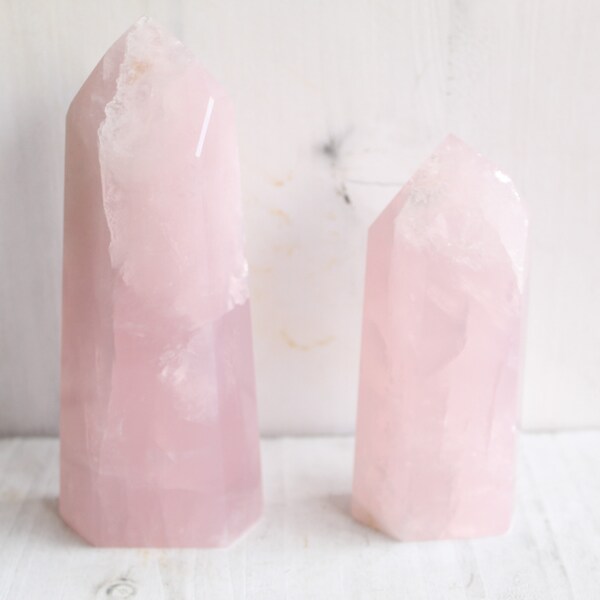 Large Rose Quartz - Etsy