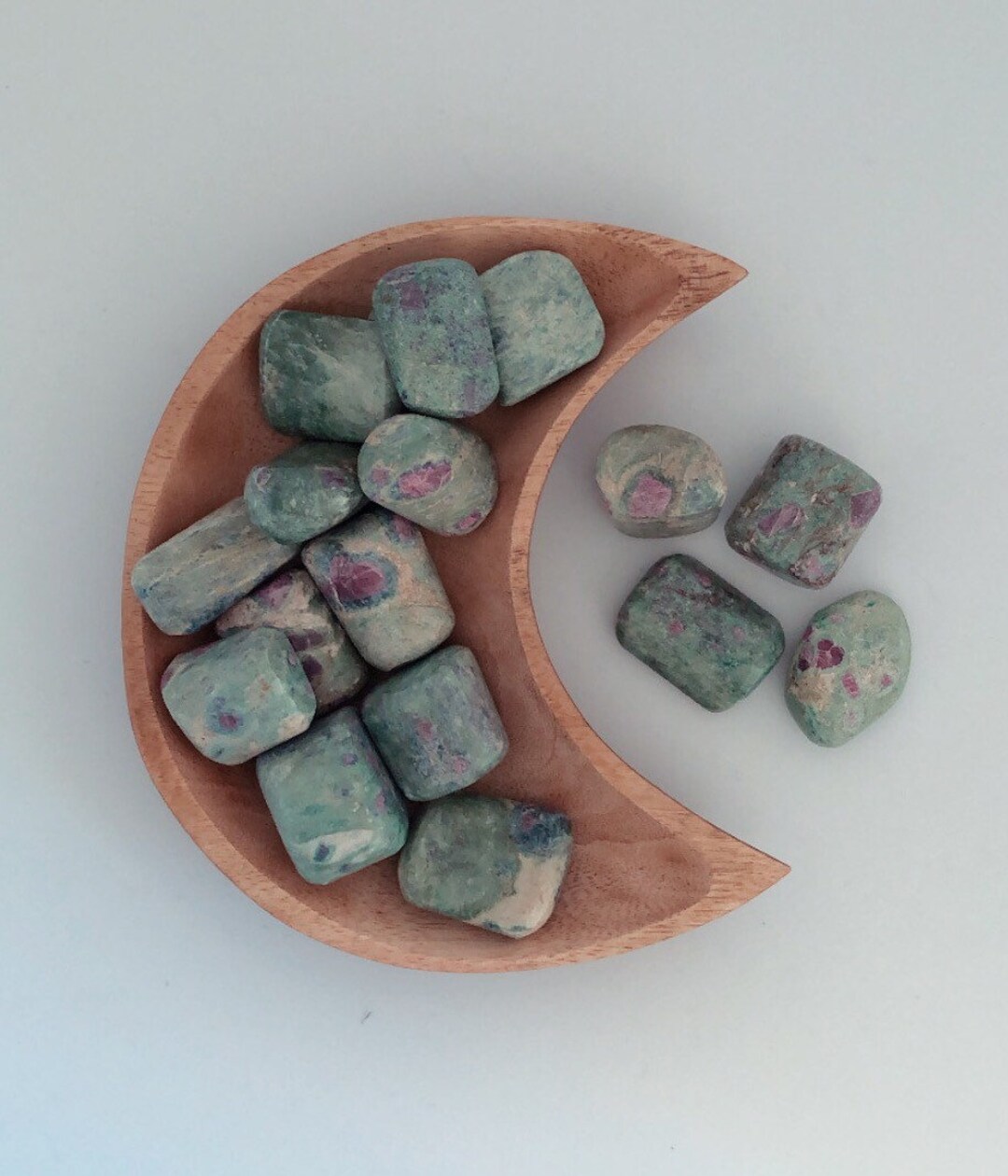 Ruby Fuschite Tumbled Stone - Etsy