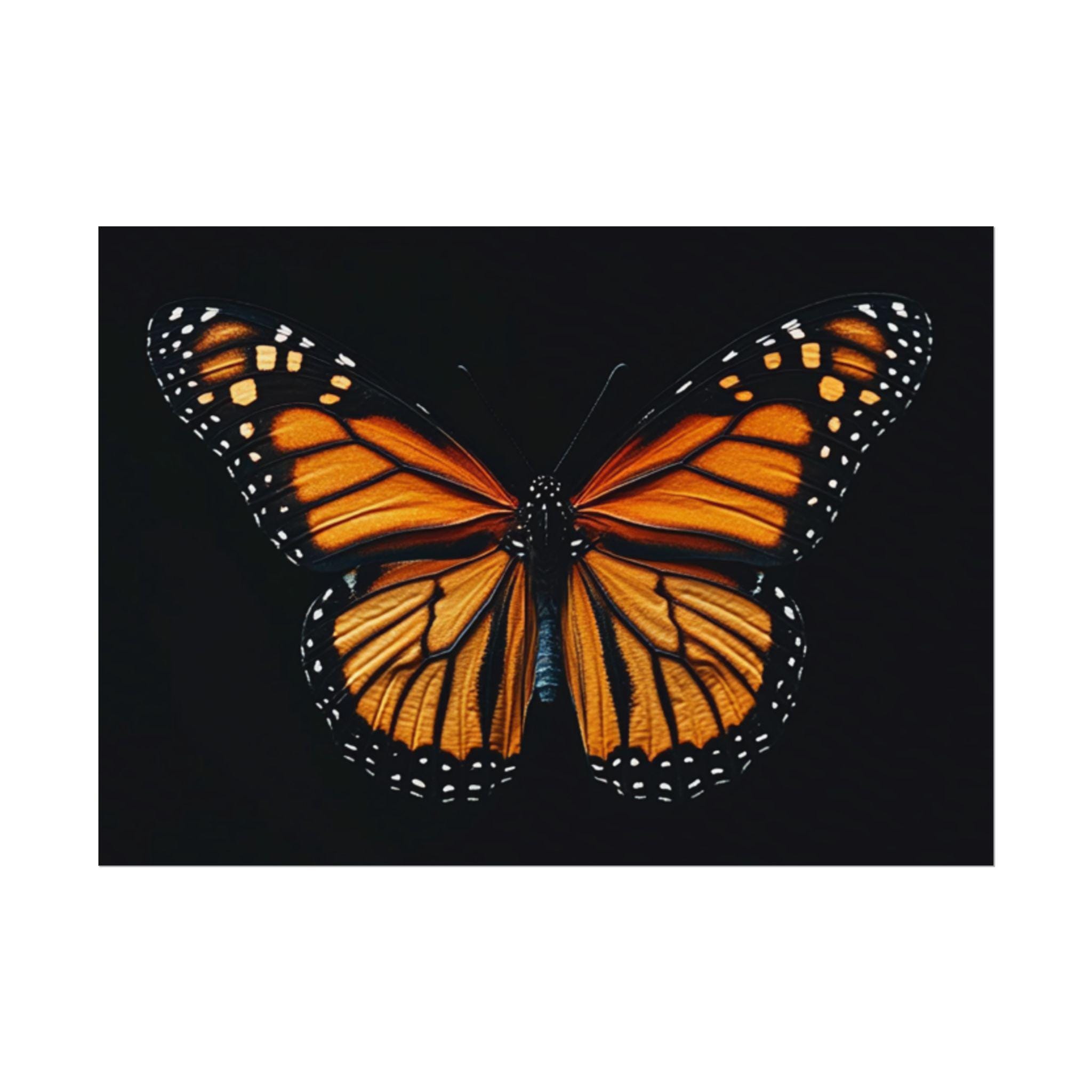 Monarch Butterfly Poster Rolled Posters - Etsy