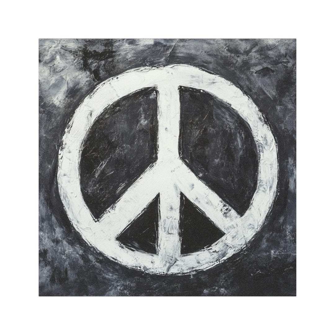 Peace Sign Car Magnets Black and White Magnet - Etsy