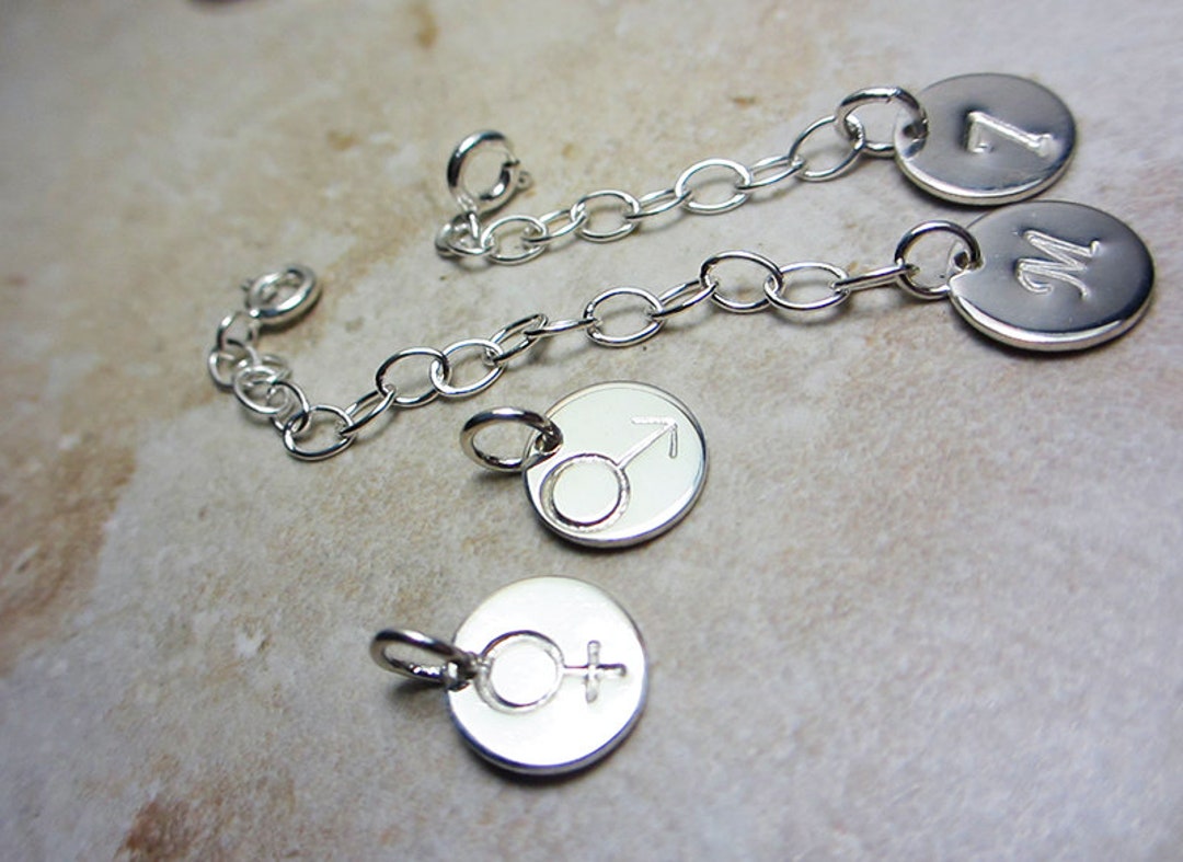 925 Sterling Silver Attachable Extender Necklace Extender Bracelet ...