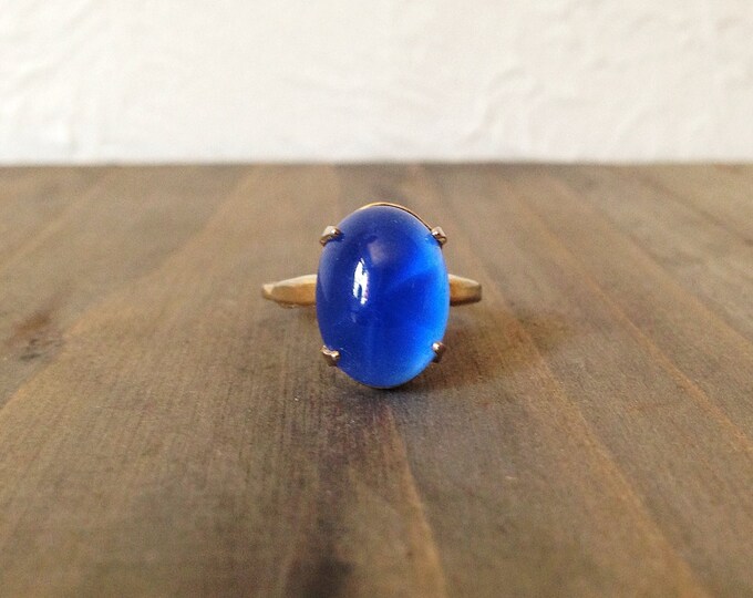 The Blue Abyss Ring - Etsy