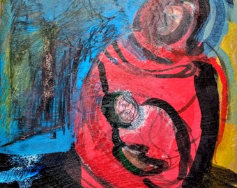 Paintings Drawings and Mixed Media by RebeccaEVolkmann on Etsy