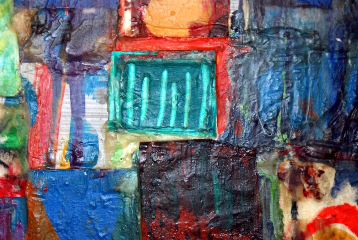 Abstract Patchwork - Etsy