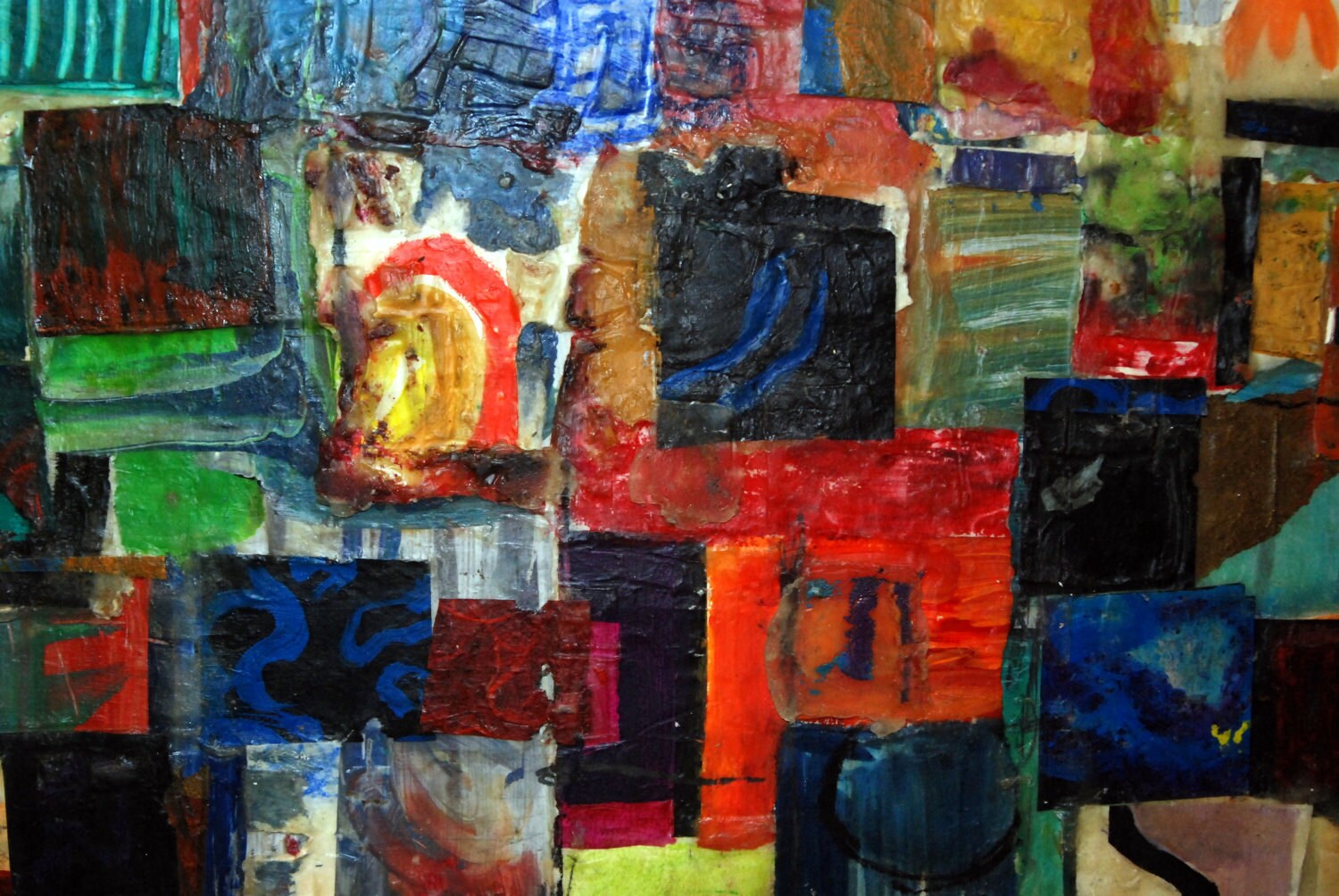 Abstract Patchwork - Etsy