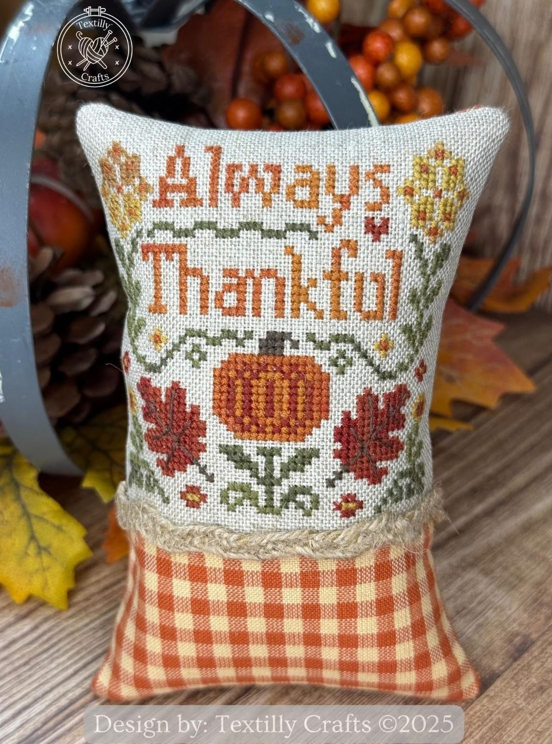 PDF Always Thankful Cross Stitch Patterns by Textilly - Etsy