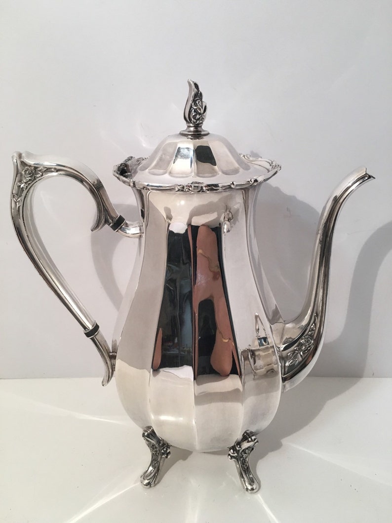 Vintage Rogers Bros. Magic Rose Coffee Pot/tea Pot Sugar - Etsy