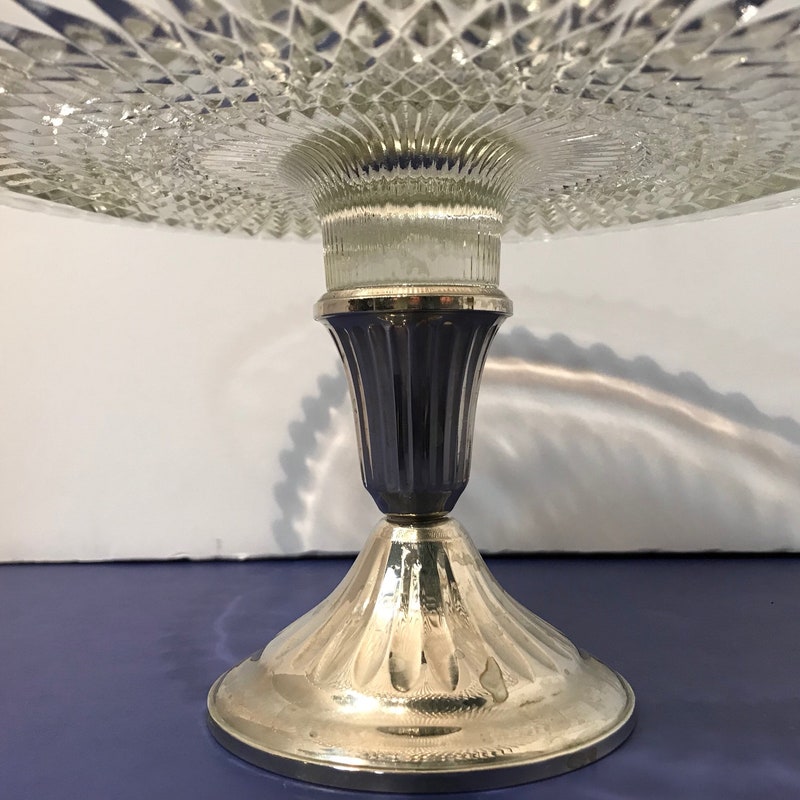 Crystal Cake Stand - Etsy