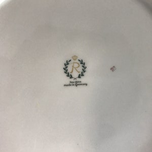 Collectible Plate 12 1/4" Reichenbach Germany Fine China Vintage Home ...