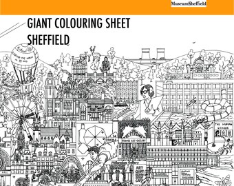 Giant Colouring Sheet | Etsy
