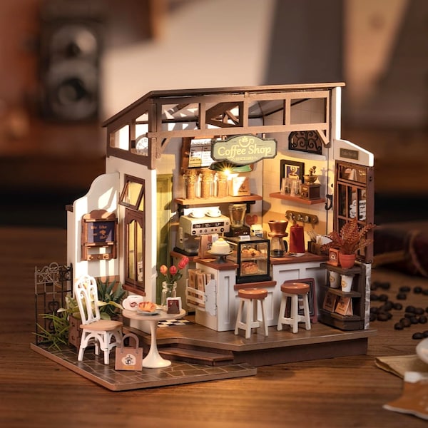 Miniature Dollhouse Kit - Etsy
