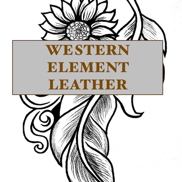 Sunflower Tooling Pattern - Etsy