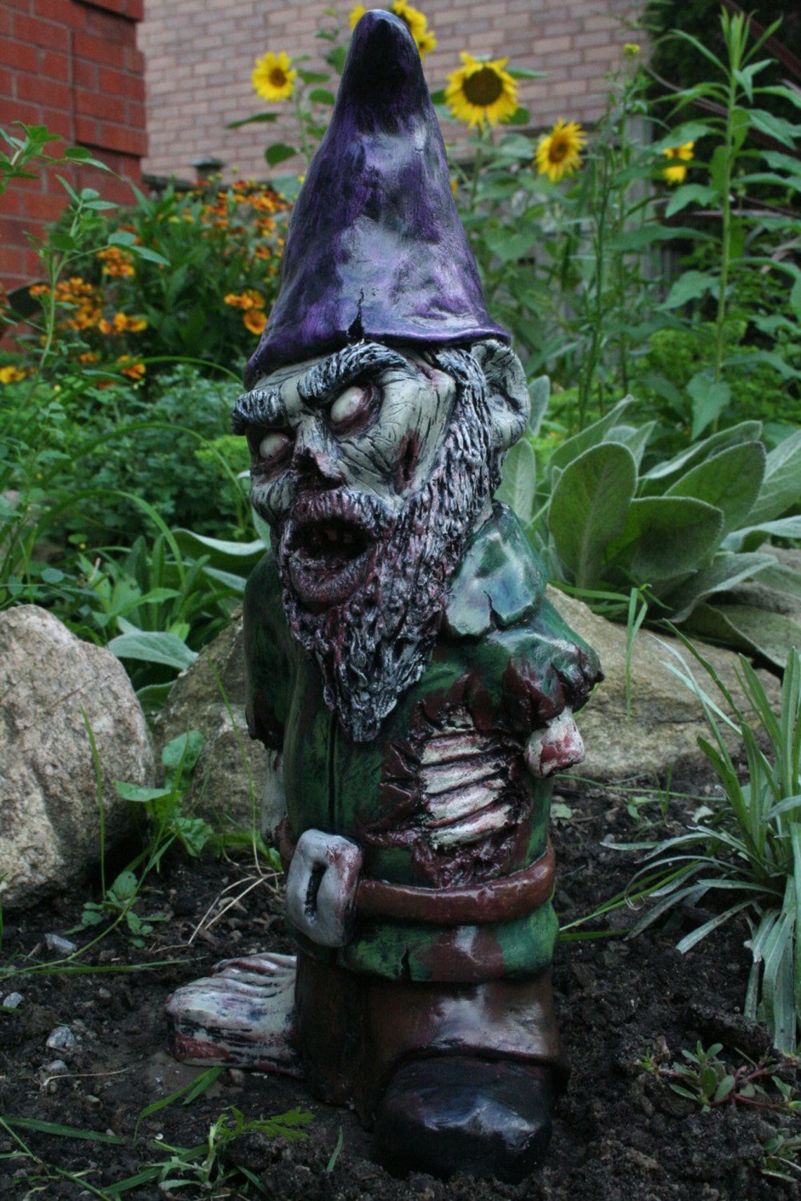 Ribor Mortis Zombie Gnome - Etsy