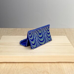 Ceramic Cell Phone Holder – Phone Stand for Desk – Art Nouveau – Slip ...
