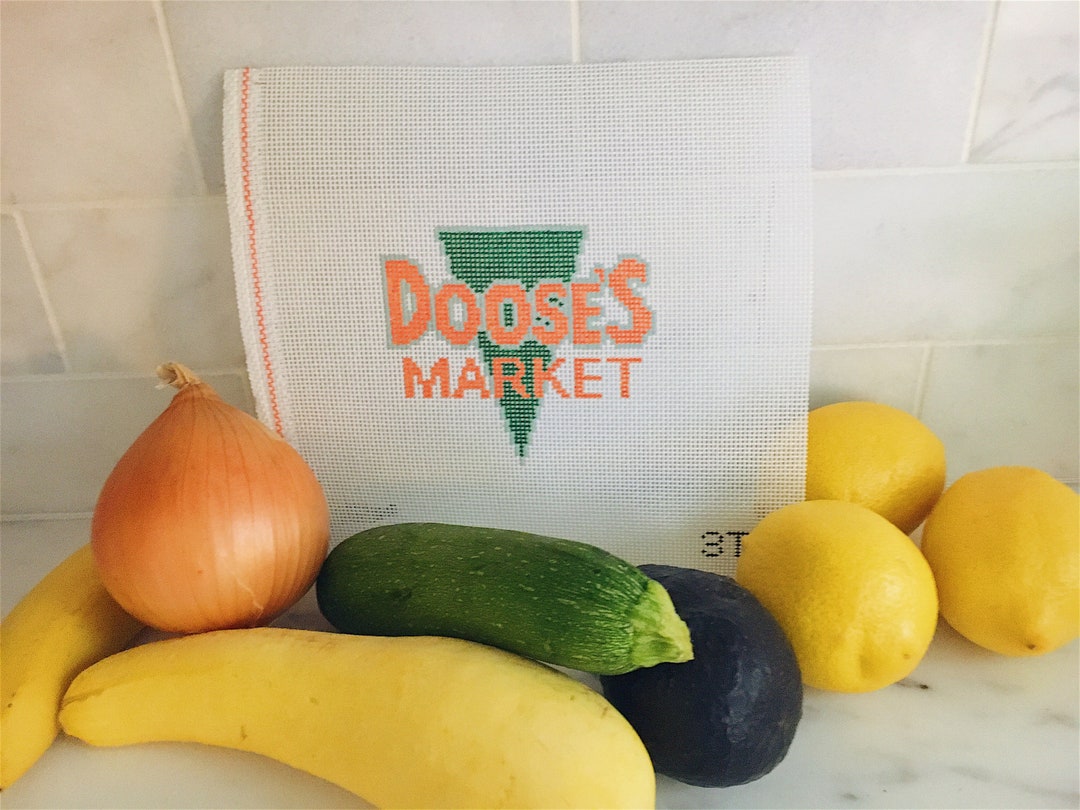 Doose's Market - Gilmore Girls Handpainted Needlepoint Canvas ...