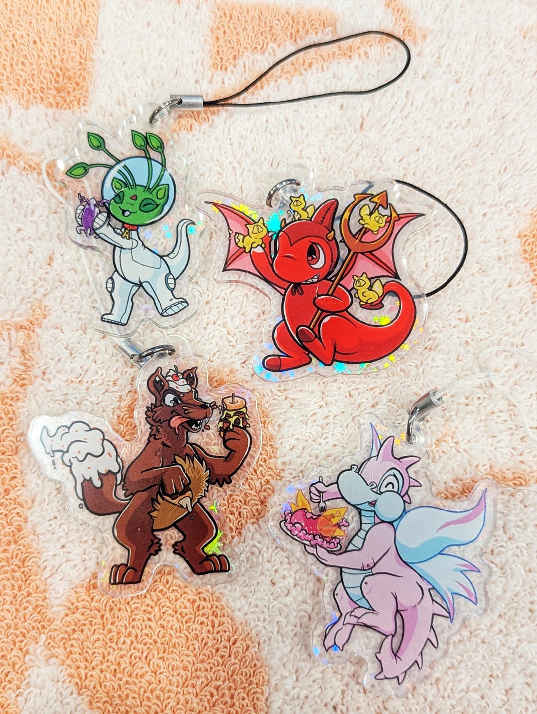 Painted Neopets Keychains - Etsy