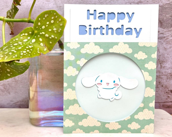 Cinnamoroll Card Cinnamoroll Birthday Card Cinnamoroll Greeting Card ...