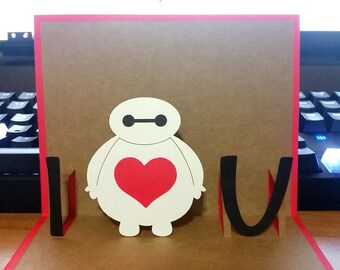 Big Hero 6 Birthday Card - Etsy