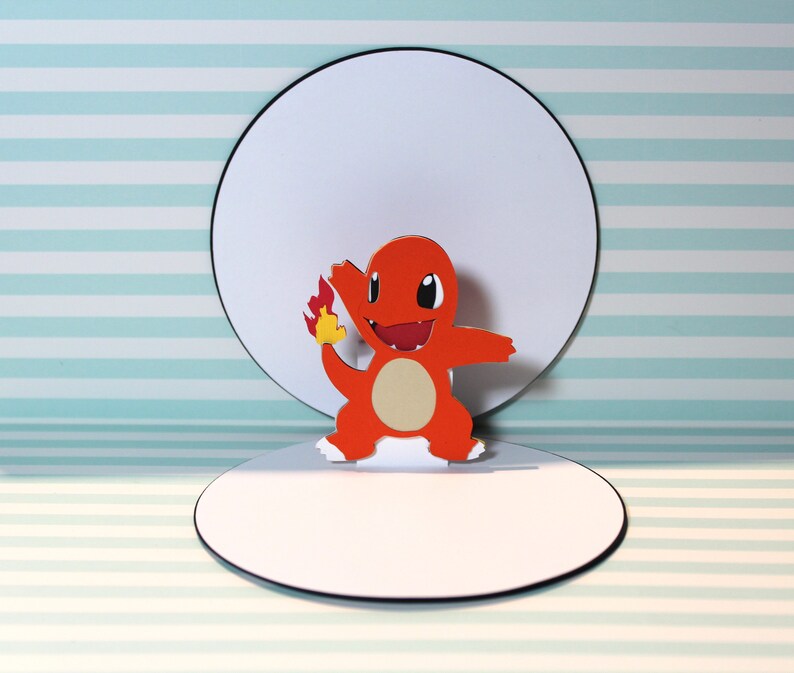 Pokemon Card Charmander Card Pokemon Pop up Card Pokemon | Etsy