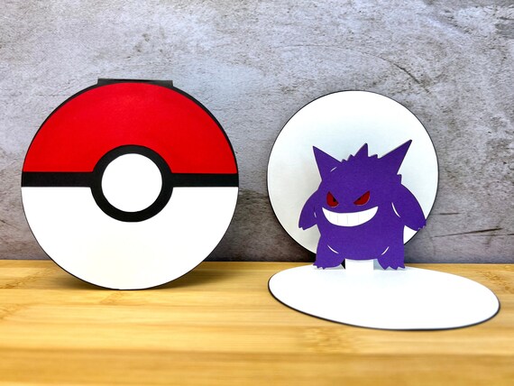 Pokemon Card Gengar Card Pokemon Pop up Card Pokemon - Etsy