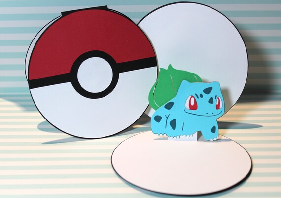 Pokemon Card Bulbasaur Card Pokemon Pop Up Card Pokemon | Etsy