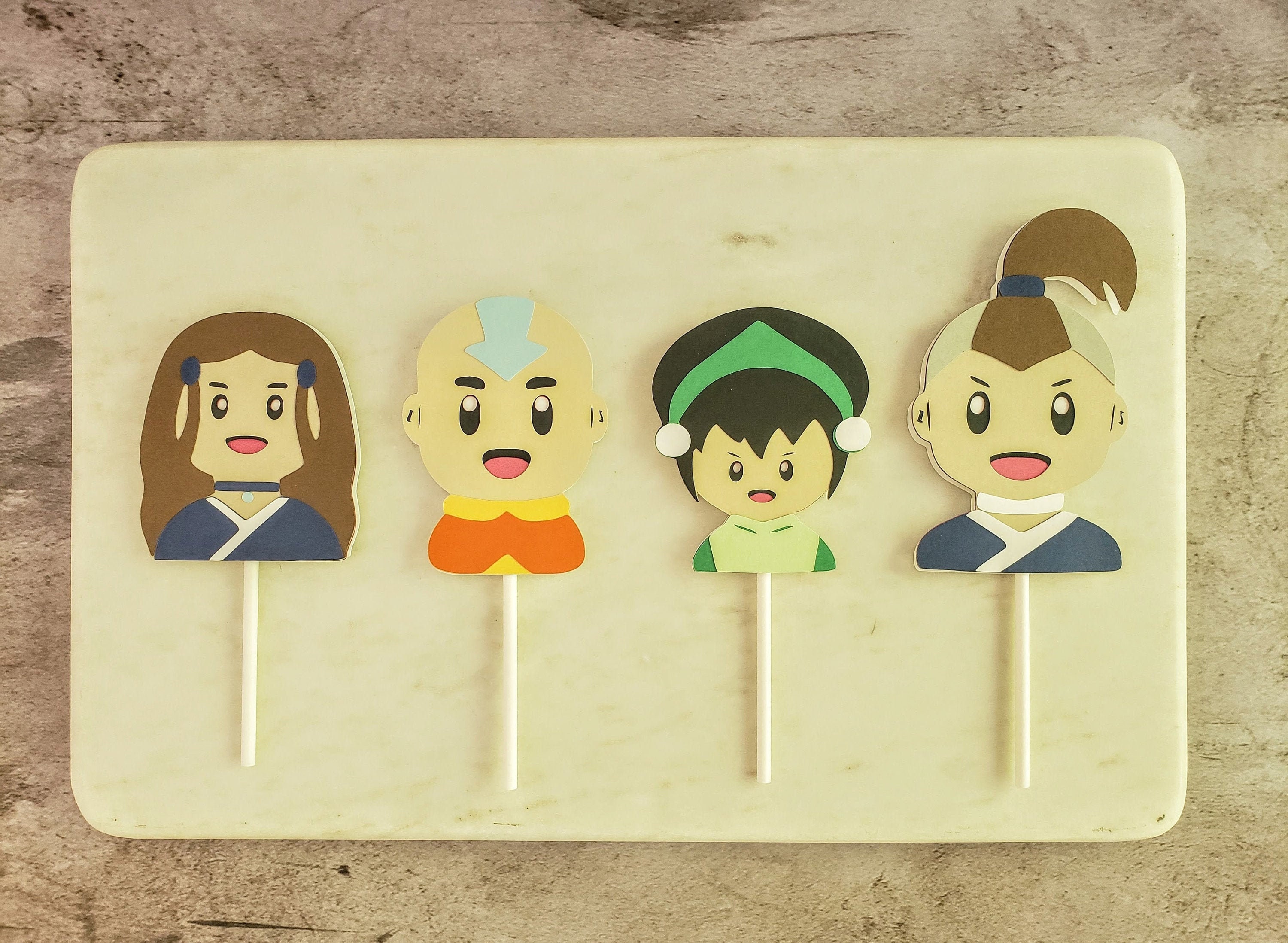 Avatar Cupcake Toppers Set of 8 Avatar Cake Toppers | Etsy