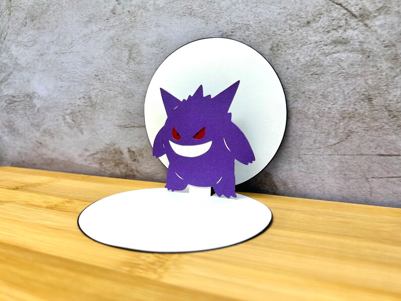 Pokemon Card Gengar Card Pokemon Pop up Card Pokemon - Etsy