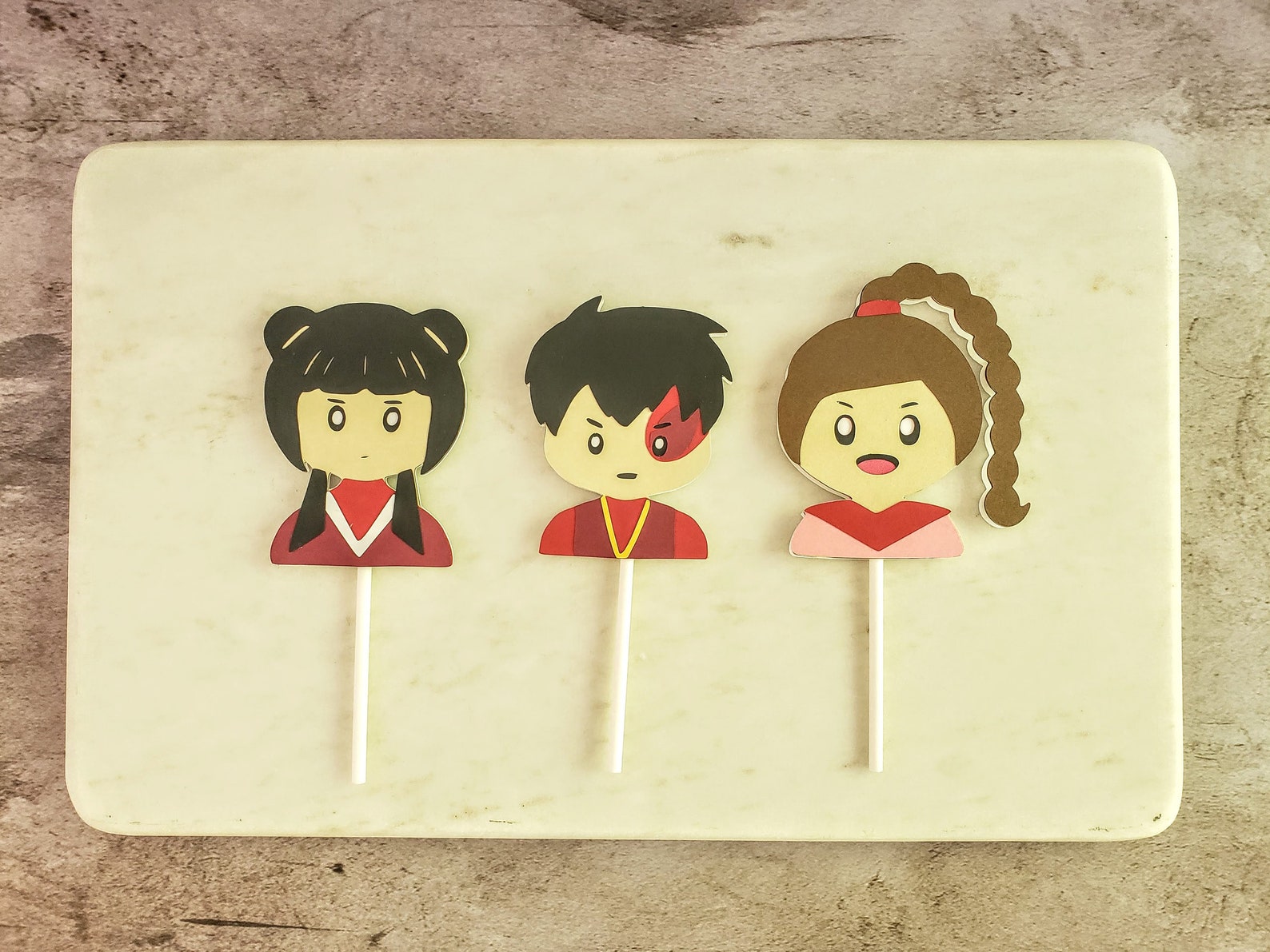 Avatar Cupcake Toppers Set of 8 Avatar Cake Toppers | Etsy