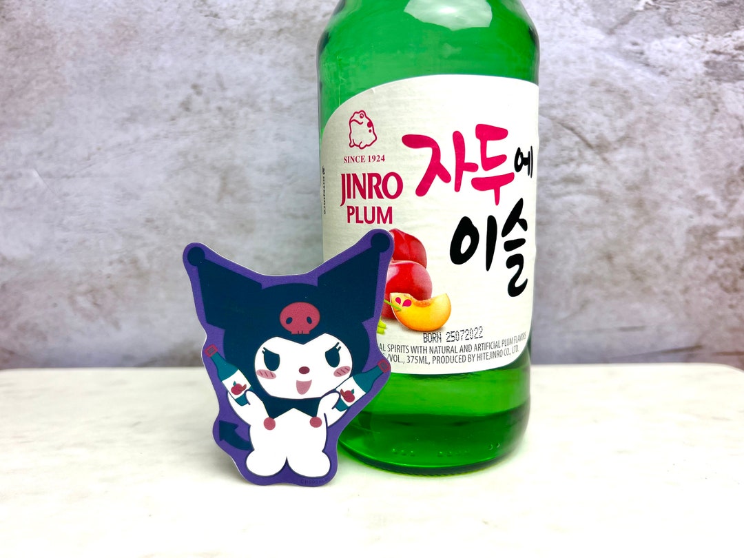 Kuromi Soju Sticker Kuromi Kuromi Gift Sanrio Sticker Soju Sticker Sanrio Gift - Etsy