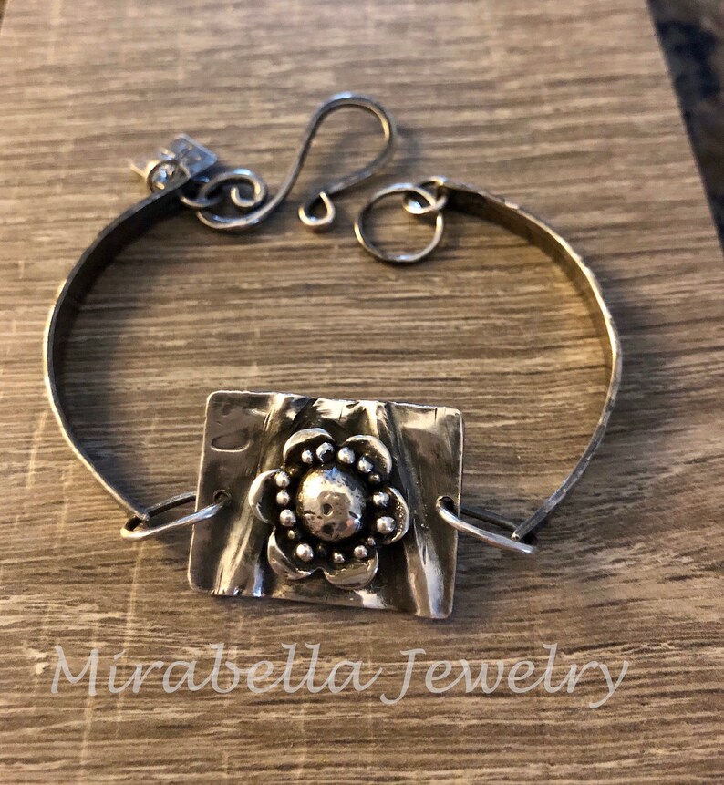 Sterling Silver Link Bracelet - Etsy