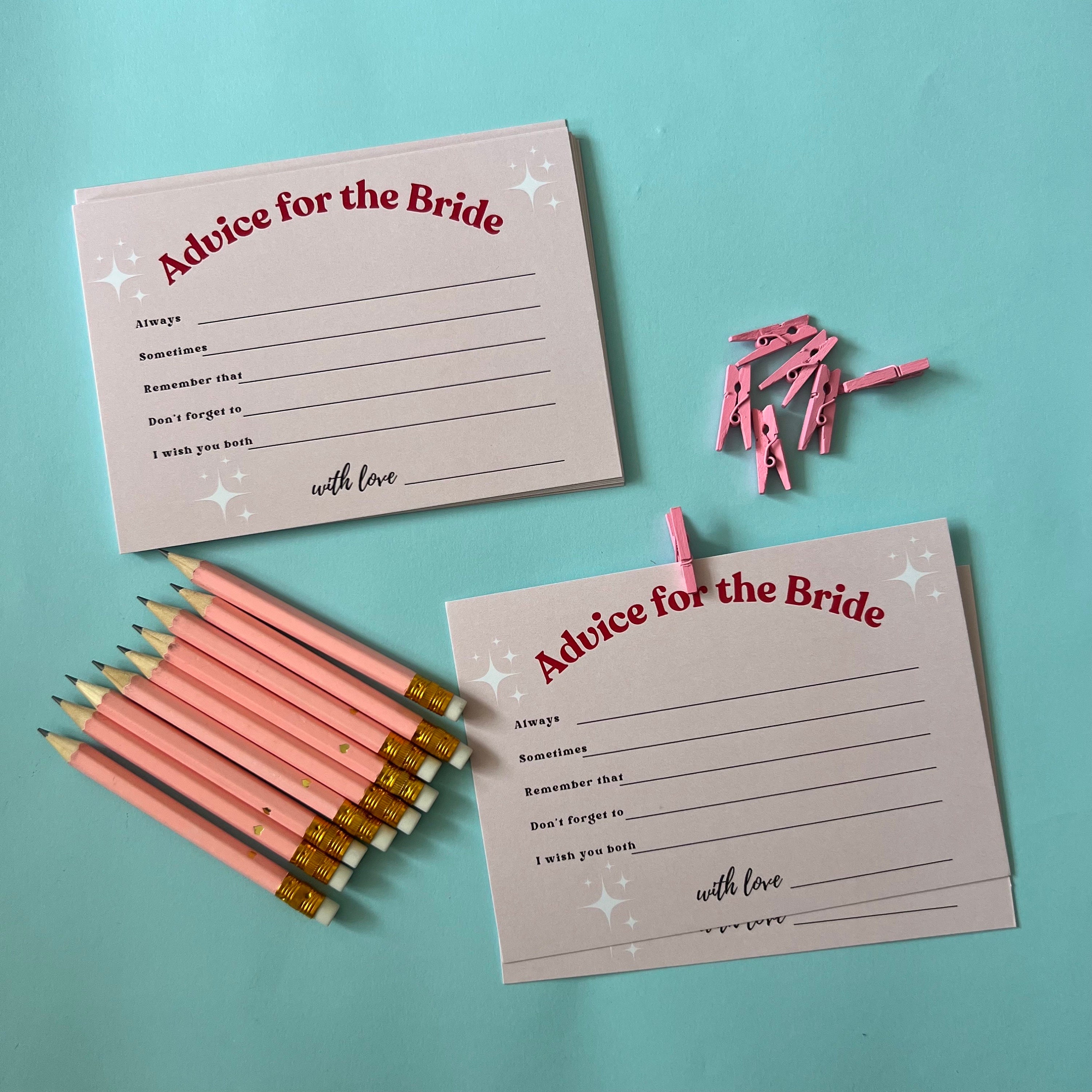 Bridal Shower Activity Cards Wedding Activity Cards Retro Bridal Shower ...