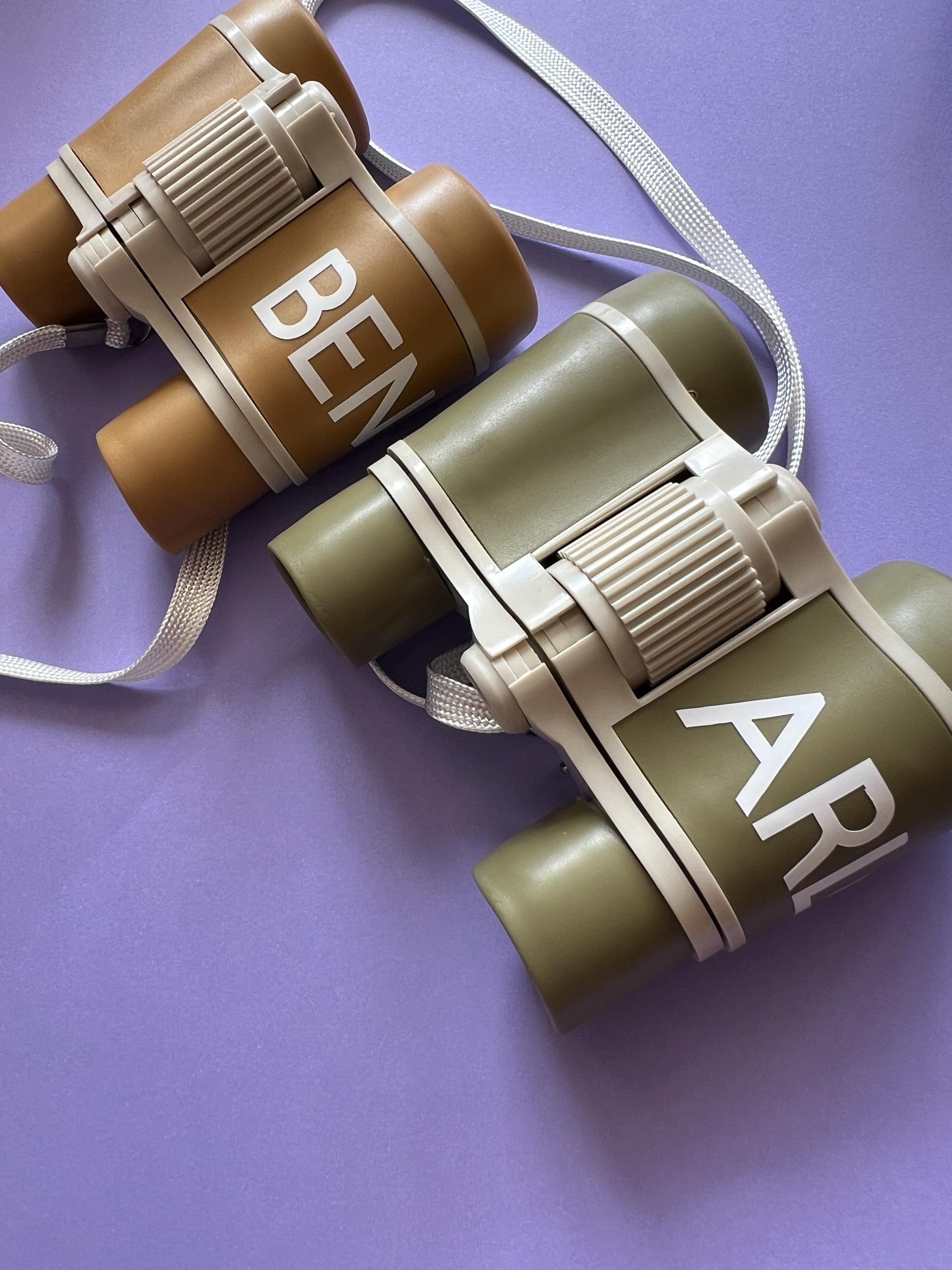 Custom Binoculars for Kids Open Ended Toy Independent Learning ...