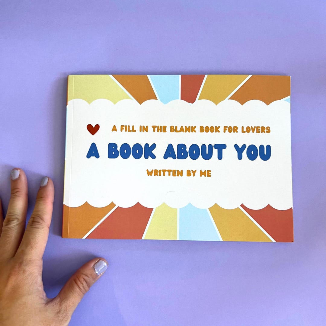 Custom Book For Boyfriend