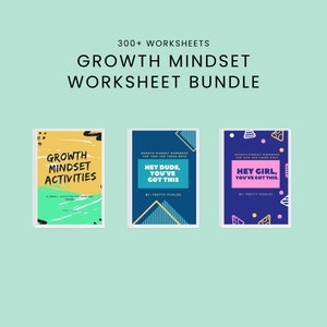 Growth Mindset Worksheet Tweens and Teens Teaching Resources Social ...