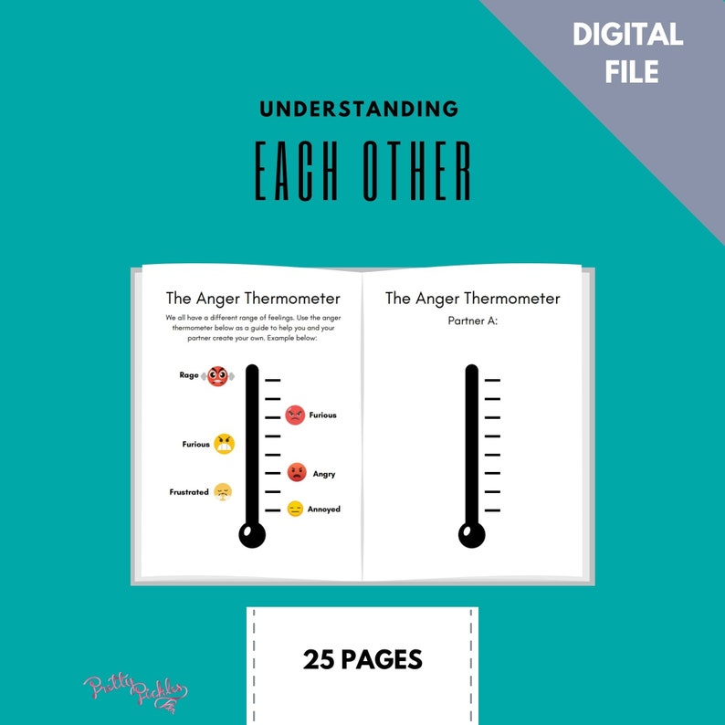 Couples Conflict Resolution Worksheets Couples Counselling - Etsy