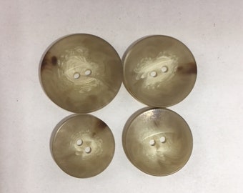 Faux Horn Buttons | Etsy