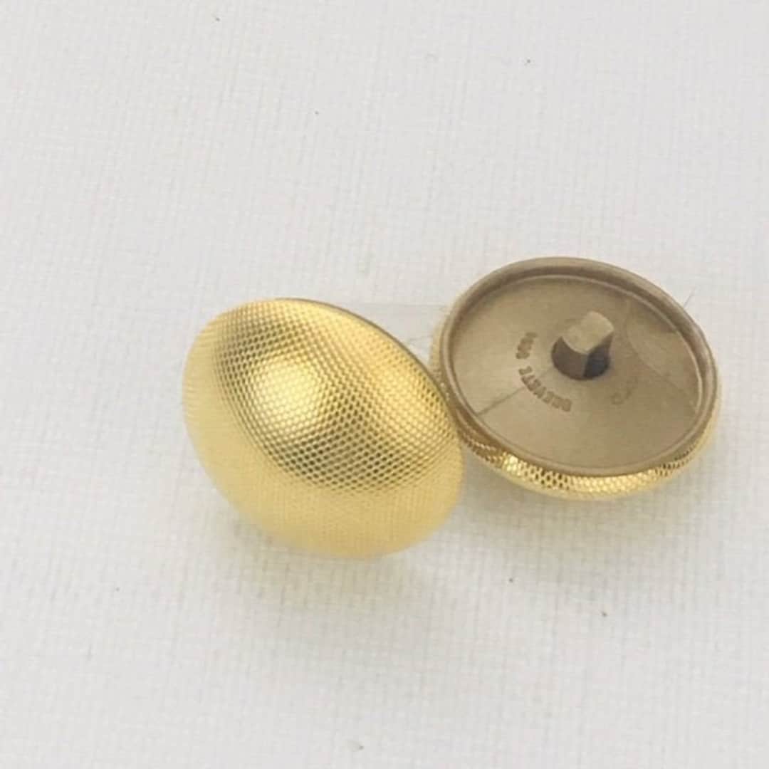 TEXTURED GOLD DOME Buttons A12 - Etsy