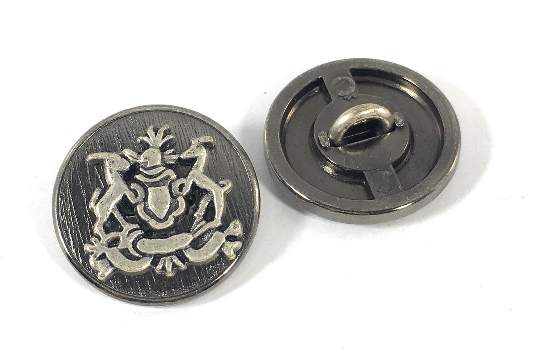 LAYERED INSIGNIA BUTTON B1 - Etsy