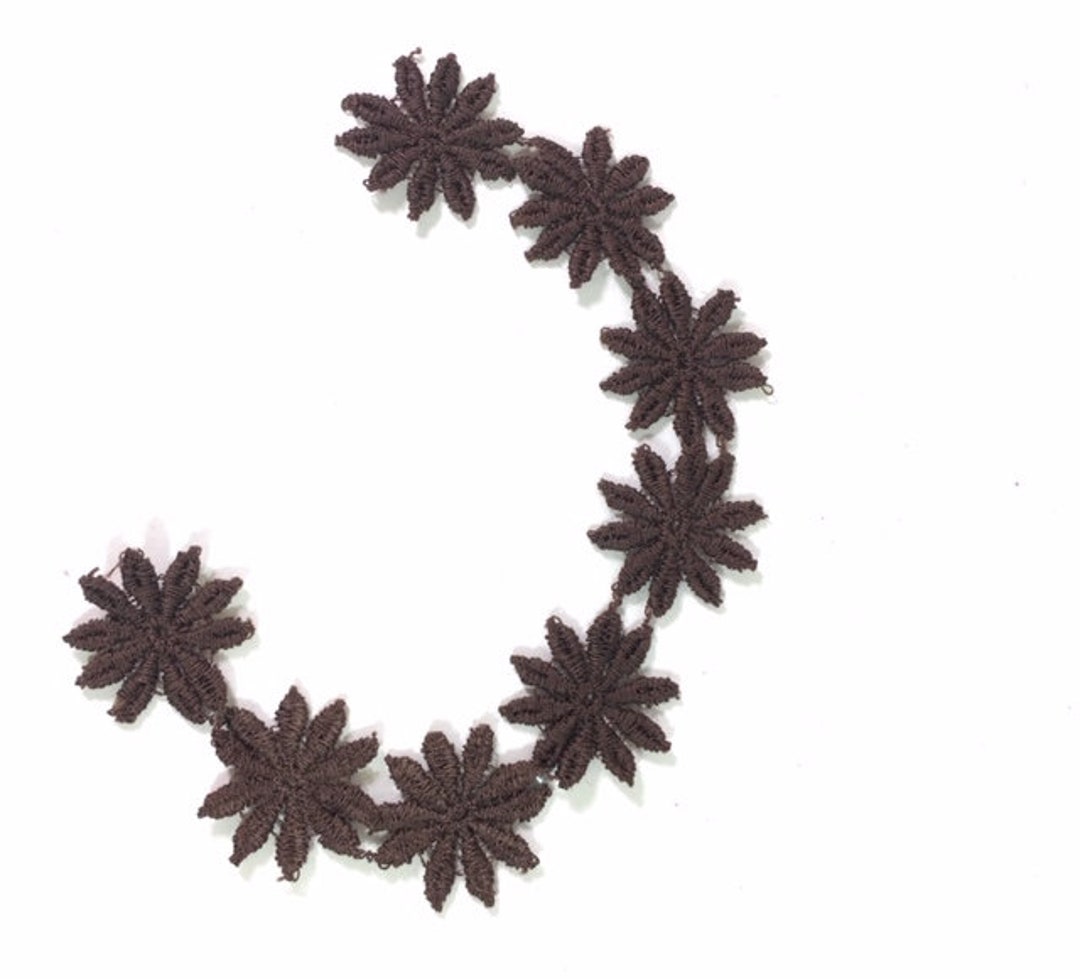 CHOCOLATE DAISY CHAIN Trim S1 - Etsy