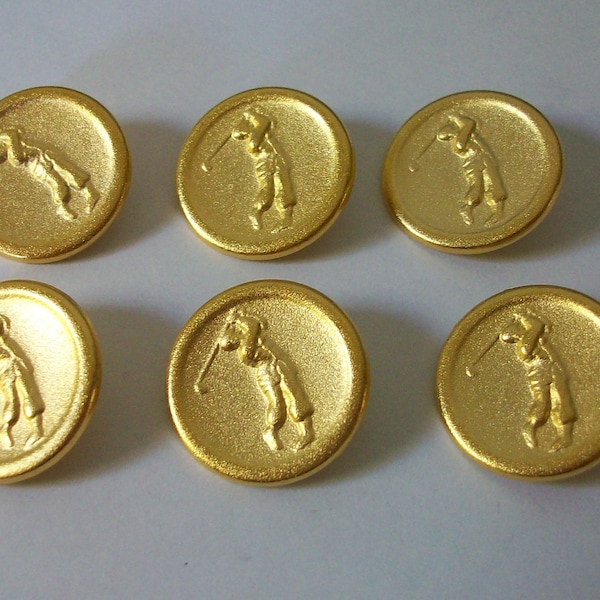Metal Golf Buttons - Etsy