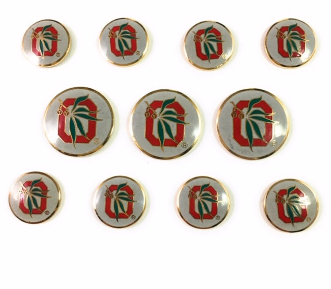 BLAZER-JACKET BOTANICAL Enamel Buttons A22 - Etsy