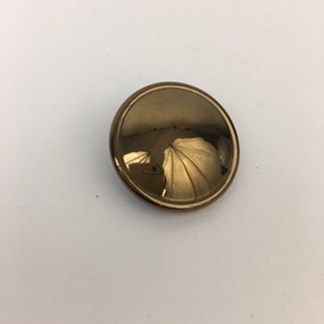 GOLD DOME BUTTONS A9 - Etsy