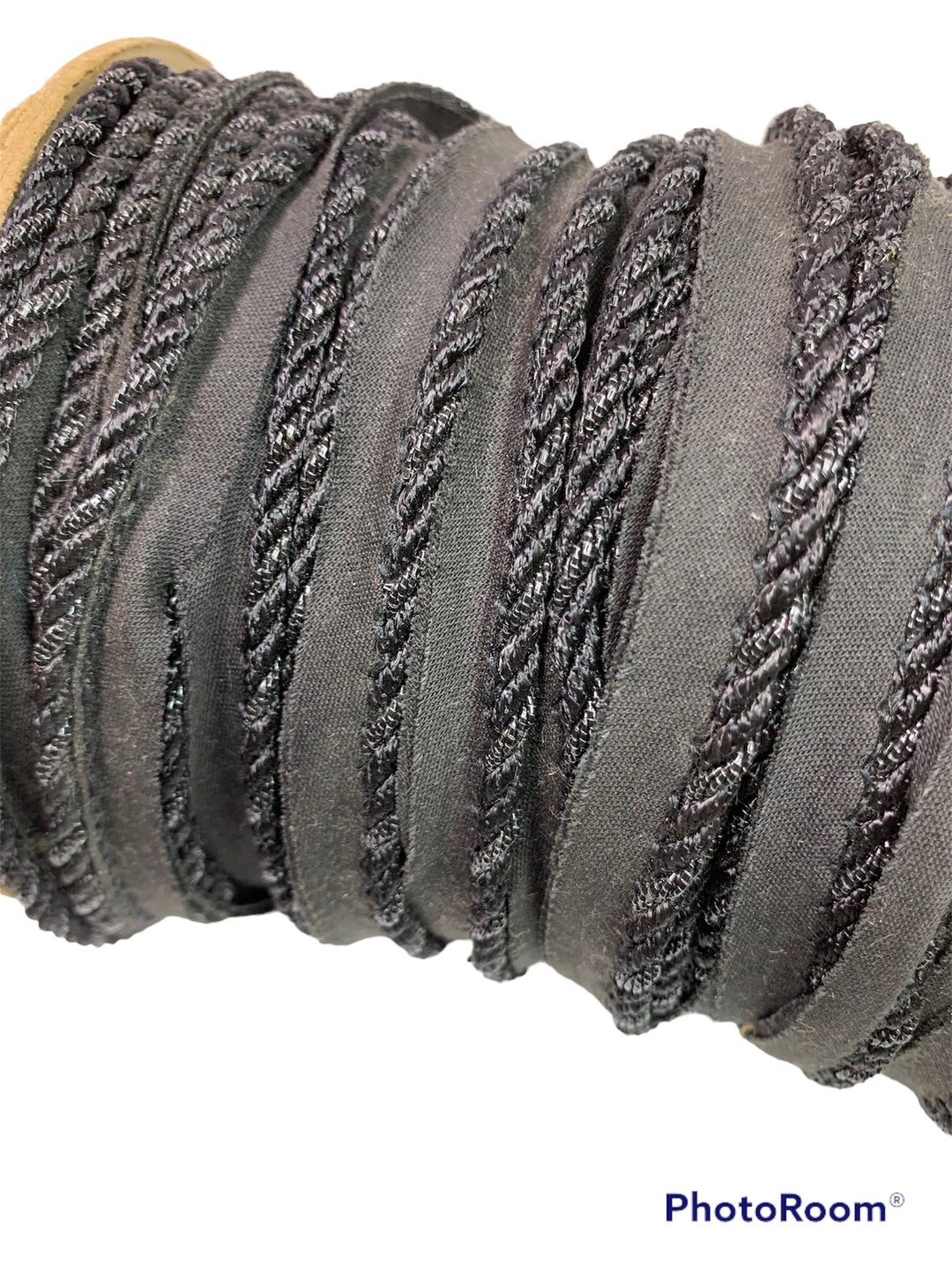 PIPING SHINY DULL Black Trim - Etsy