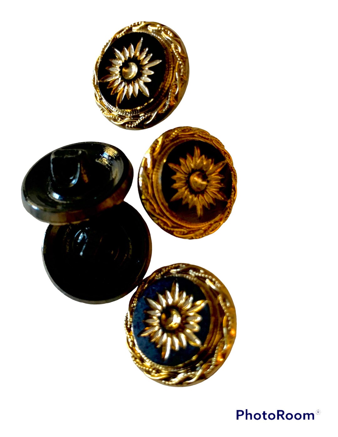 STARBURST GLASS BUTTONS - Etsy